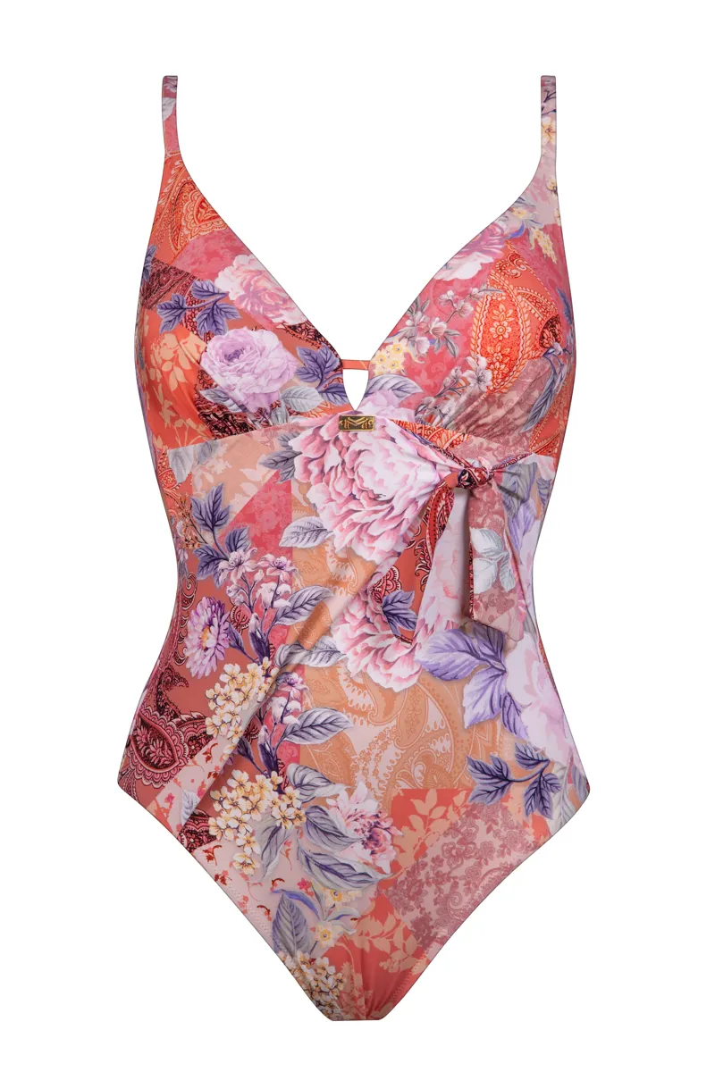 Maryan Mehlhorn Euphoria Moulded Cup Swimsuit in Rose